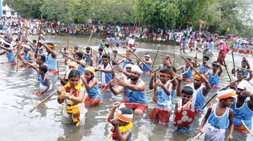 Ochira Kali In Kerala - Oachira Temple Festival Near Kayamkulam | Hindu ...