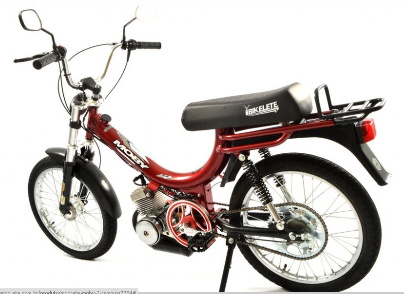 Triciclo bencinero 48cc 4t: Bicimoto motor 4 Tiempos 49cc Bikelete