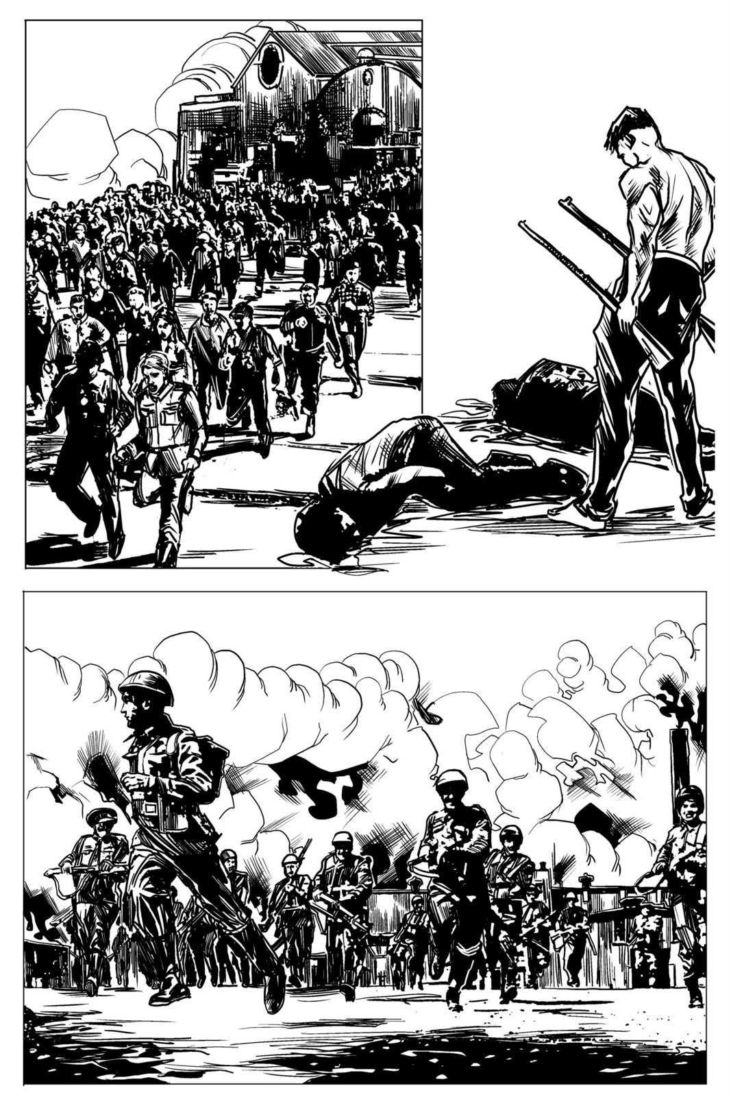 NHC Art: World War 2 Graphic Novel 2011-2012 NHC Art: World War 2 Graphic Novel 2011-2012
