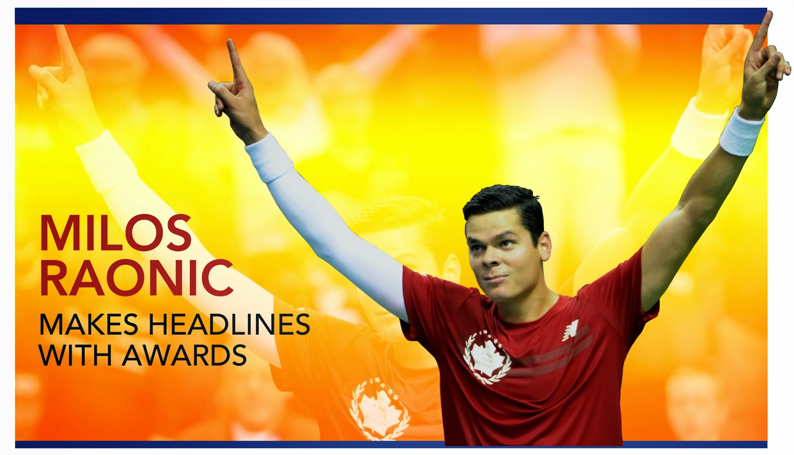 Ontario Tennis Magazine: MILOS MAKES HEADLINES WITH AWARDS