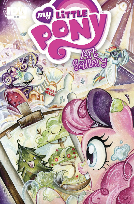 MLP Art Gallery Issue & 2 Comic Covers | MLP Merch