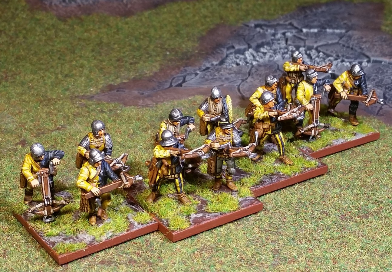 WAB Corner: Perry European Mercenaries - Averland, er...Uri Crossbowmen
