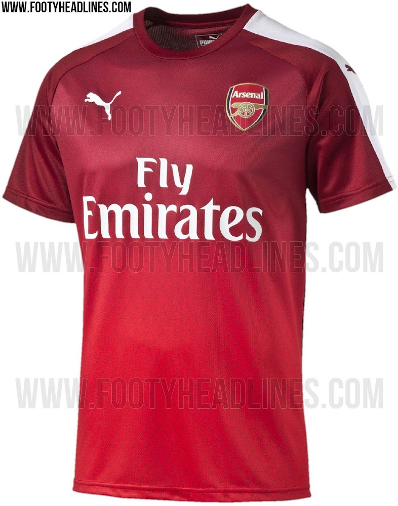 Puma Arsenal 2016 Pre-Match Shirts Leaked - Footy Headlines