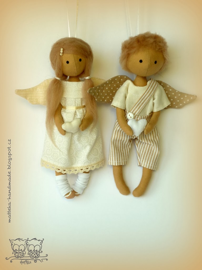 hand made by matteka: mini angels