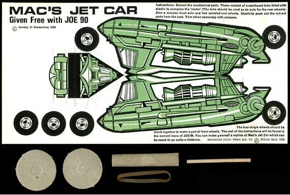 Wacky Comics!: 44 Years Ago: Joe 90 Comic Is Launched!