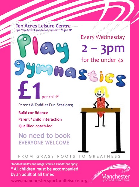 Zest Activities North Manchester: Play Gymnastics for Under 4s, Newton ...