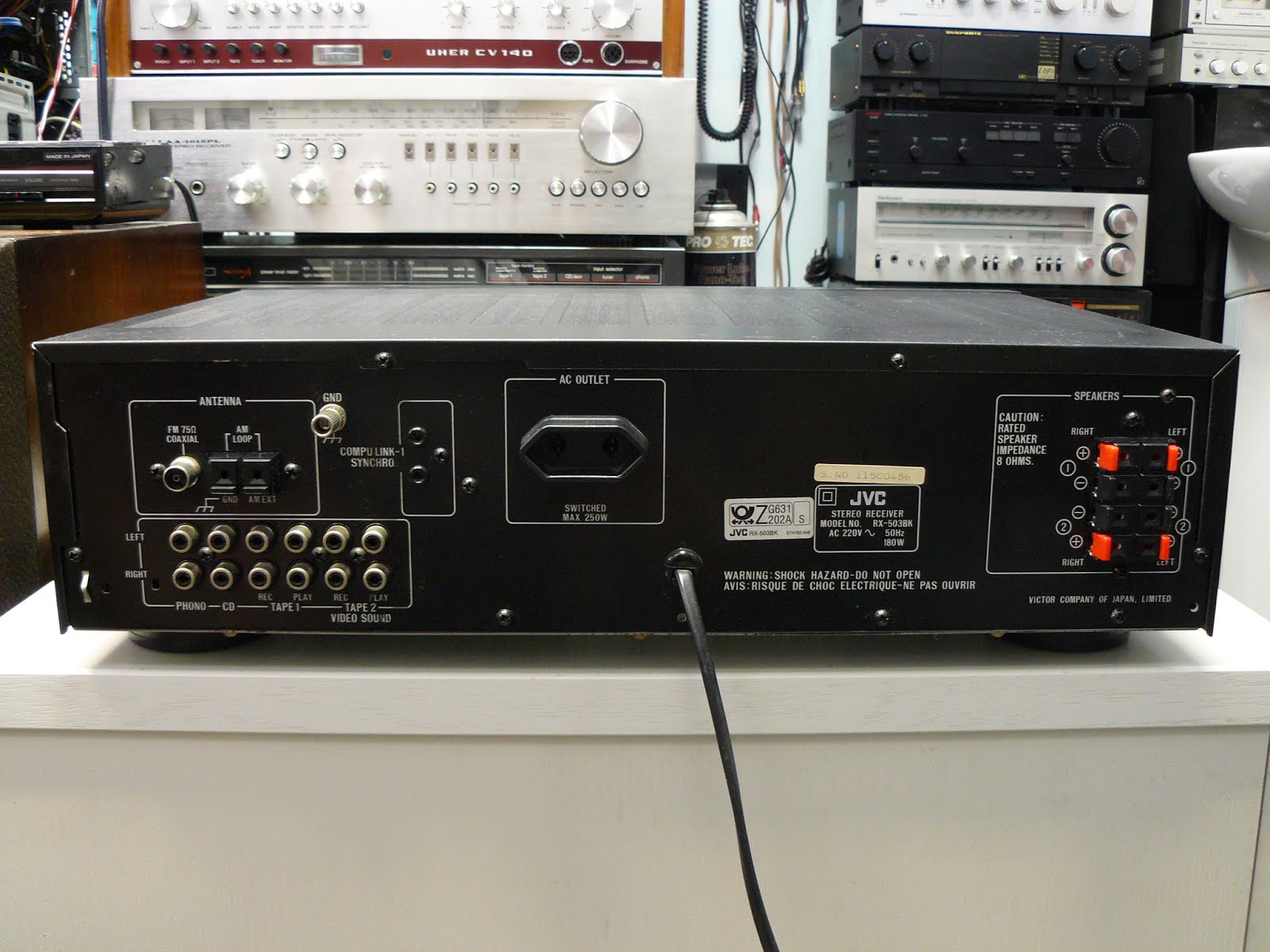 JVC RX-503 - Stereo Receiver | AudioBaza