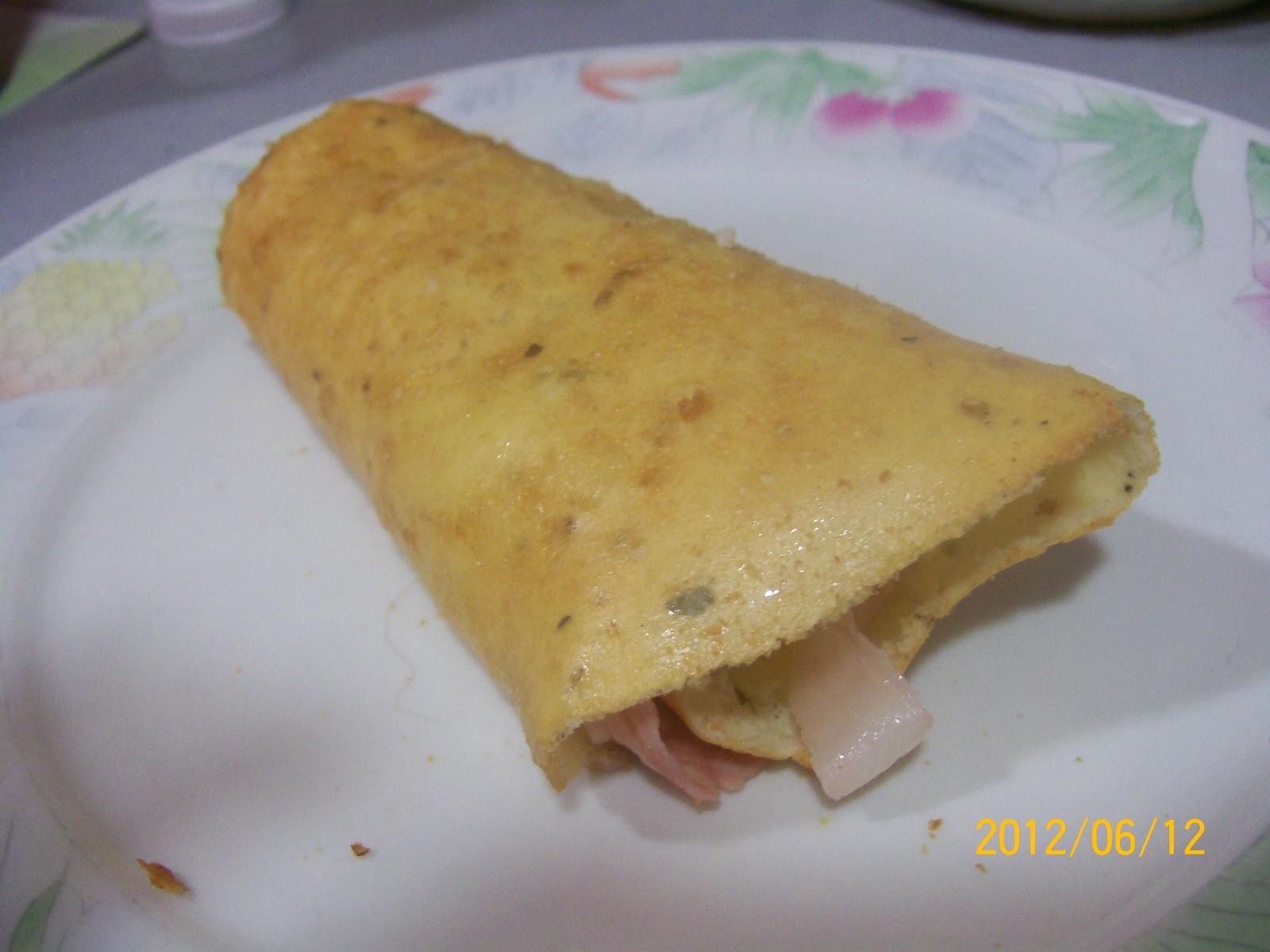 WRAPS DE JAMÓN Y QUESO