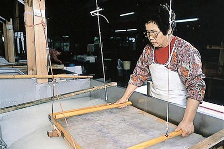 Four Seasons in Japan: Japanese washi paper