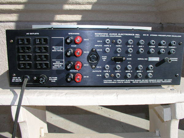 Rochester High End Audio: SAE- Scientific Audio Electronics