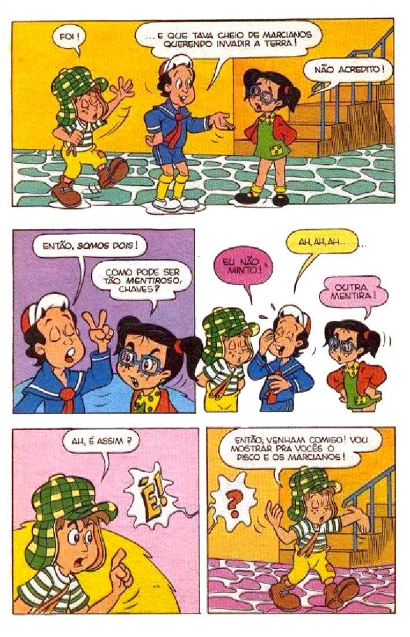 Chaves e Chapolim Volume 17 LEITURA DE QUADRINHOS ONLINE em portugues