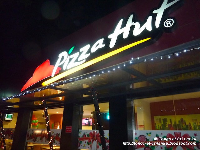 Pizza hut version Sri Lanka ? C'est par ici!