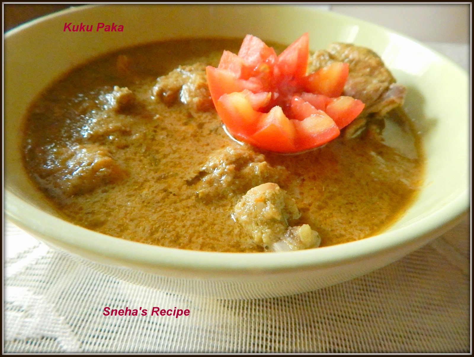 Kuku Paka#EattheWorld - Sneha's Recipe