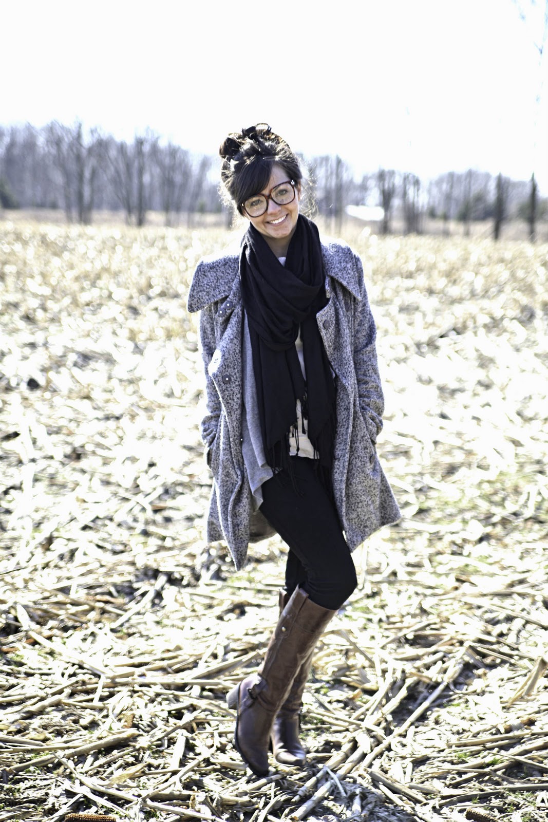 the simpleness: a not so simple day with a simple outfit