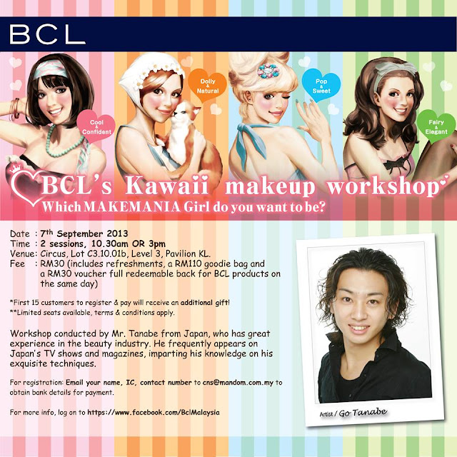Plus Size Kitten: BCL Kawaii Makeup Workshop