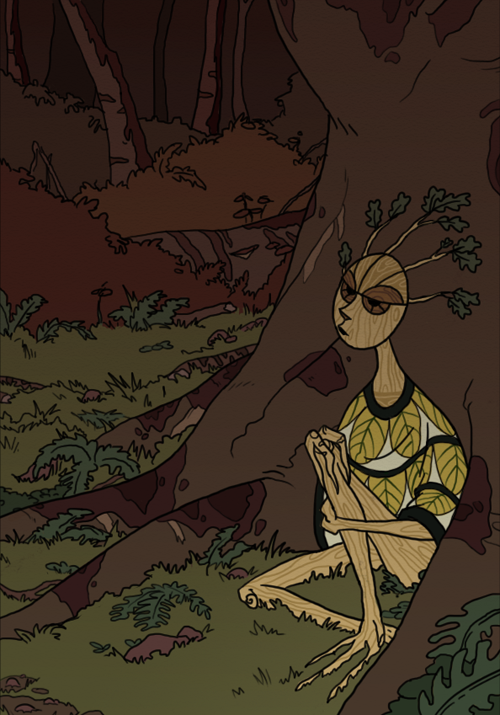 Dungeons and Drawings: Dryad