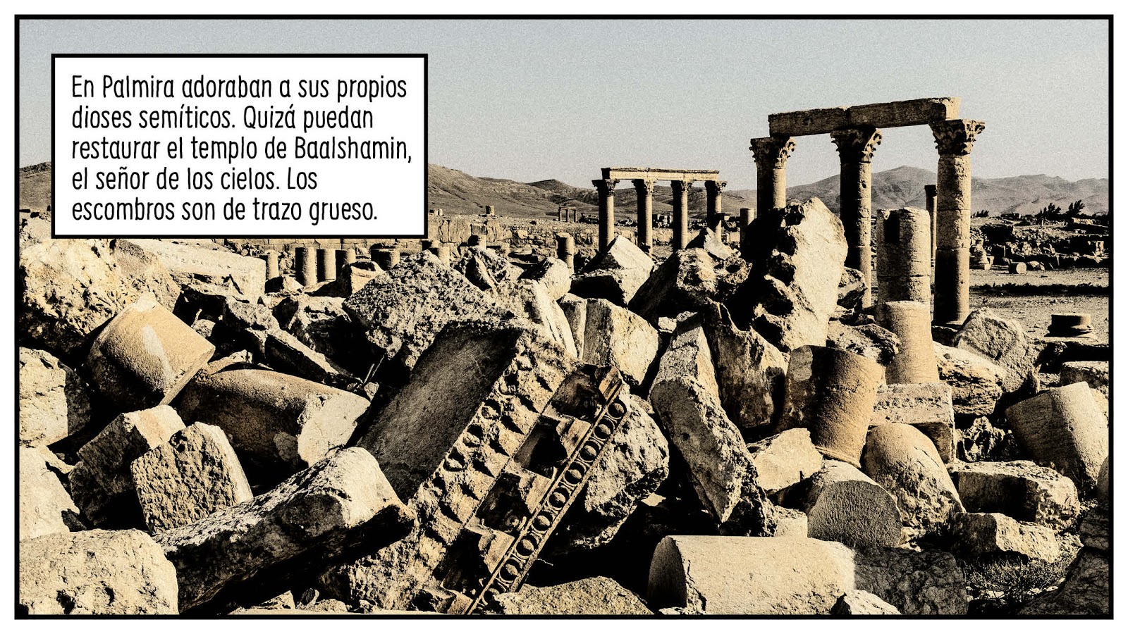 "Palmira. El otro lado", de Carlos Spottorno y Guillermo Abril. Ruinas ...