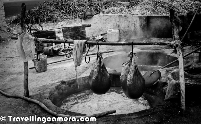Jaggery Production unit on the way from Chandigarh to Amritsar || Local ...