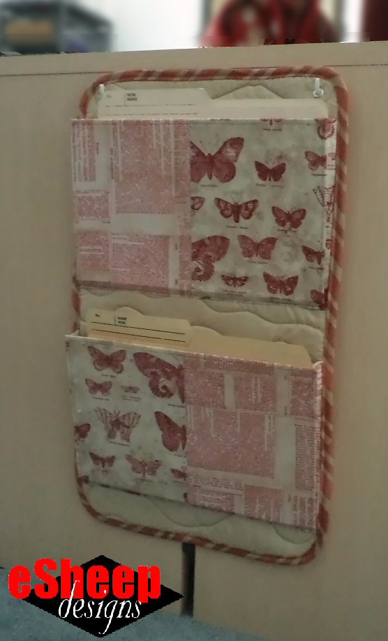 eSheep Designs: Customizing a Free Fabric Wall Organizer Pattern