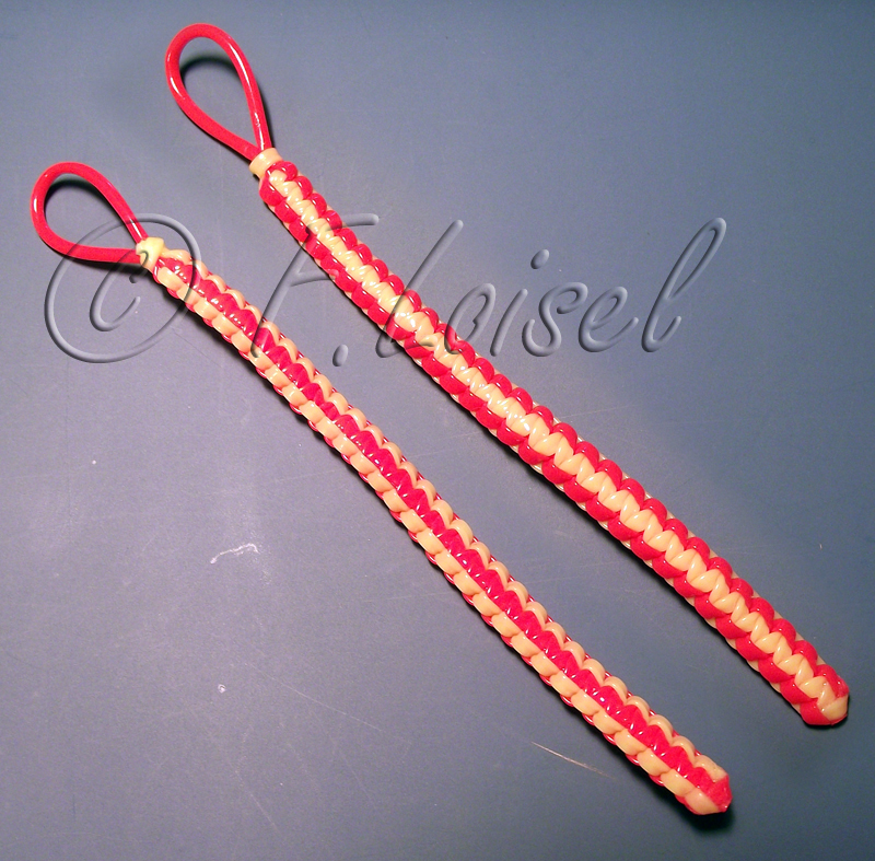 Vie-Pratique: Scoubidou à 2 fils (partie 1, le macrame)