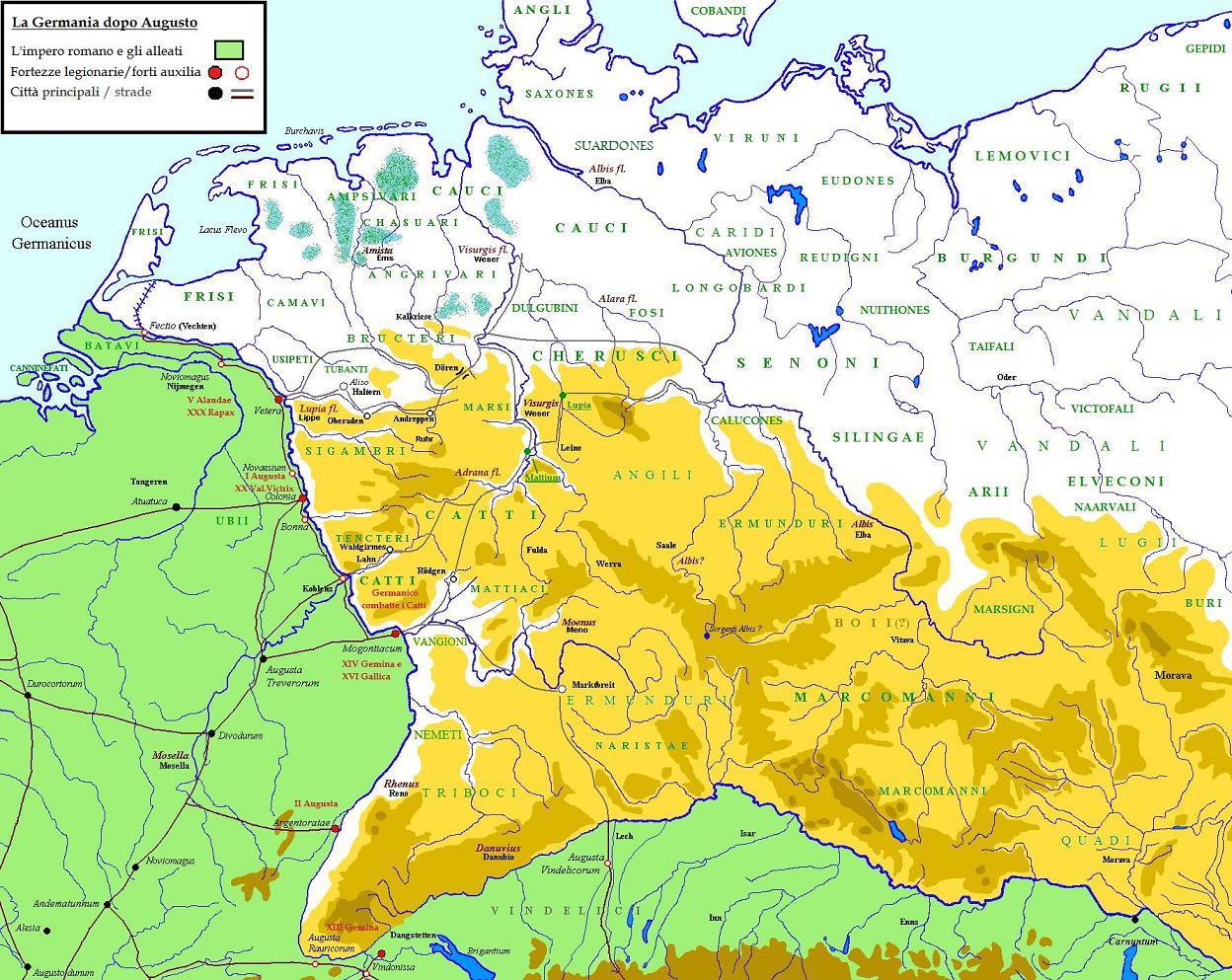 Germania Romana Wikipedia La Enciclopedia Libre