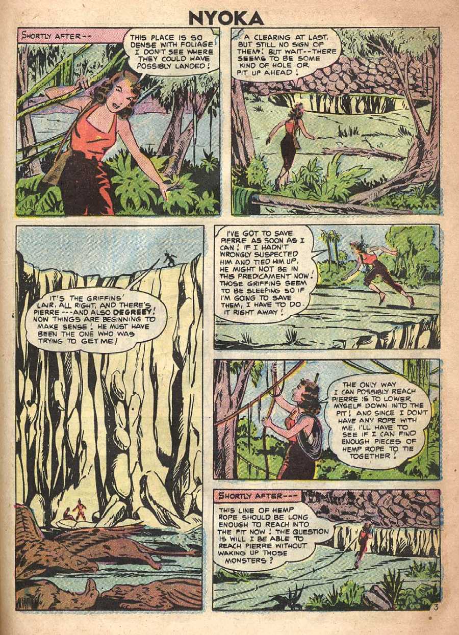 Jungle Girl Quicksand Comics