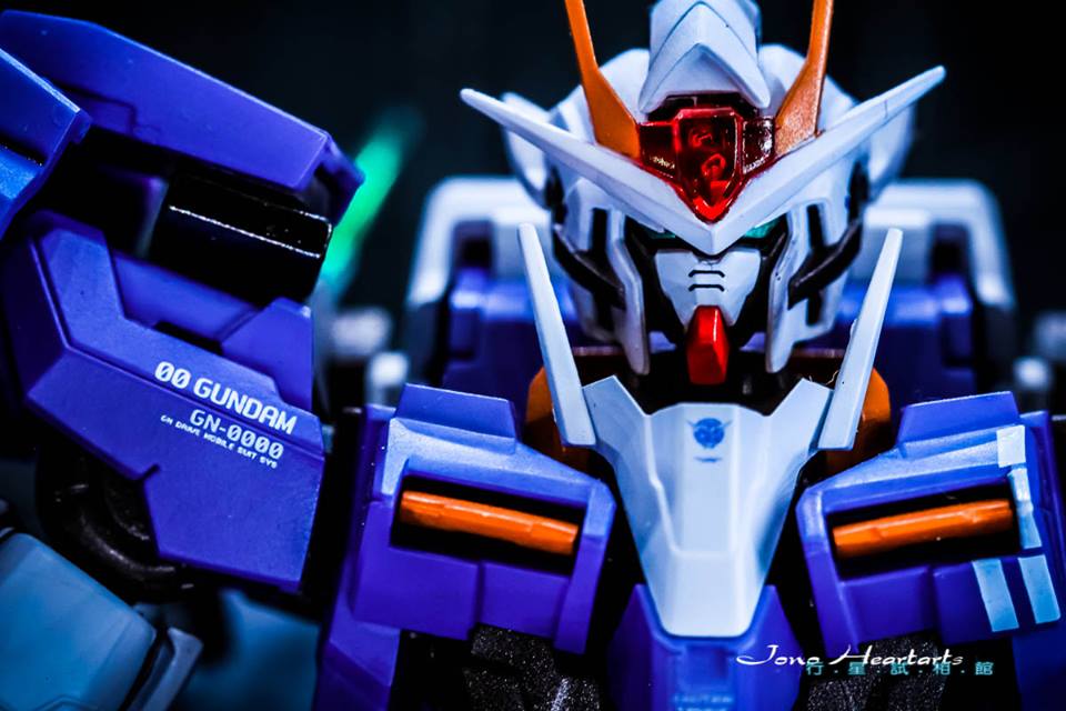 GUNDAM GUY: Metal Build Gundam Exia & 00 Raiser - Diorama Photo Images