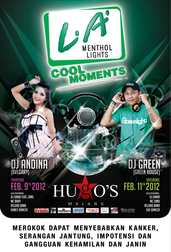 Hugos Cafe Malang: LA MENTHOL LIGHTS COOL MOMENTS