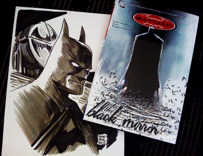 Francesco Francavilla's Sketch Blog: ~~ BATMAN FOR OKLAHOMA