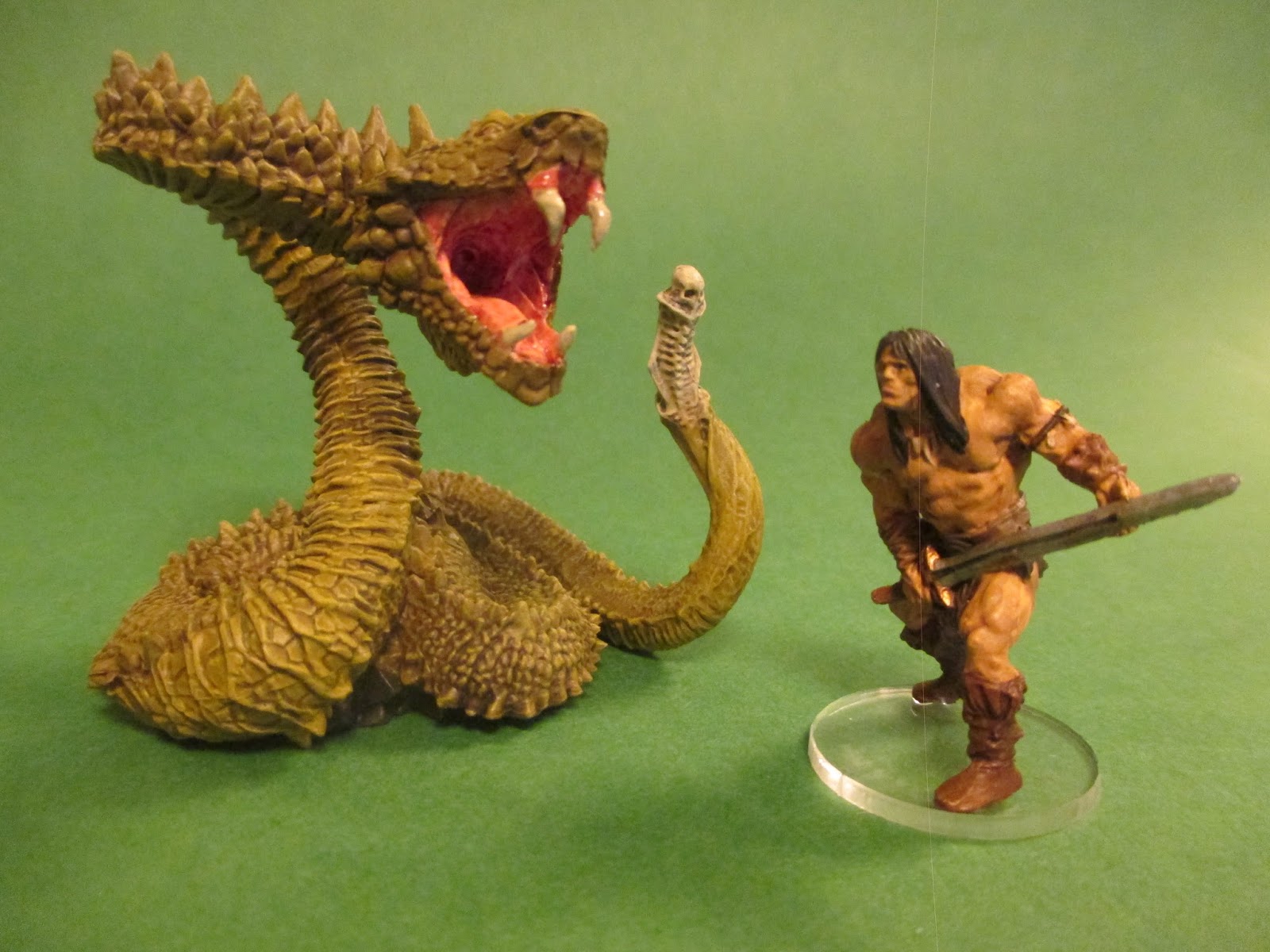 The Miniatures Man: Conan – Giant Serpent