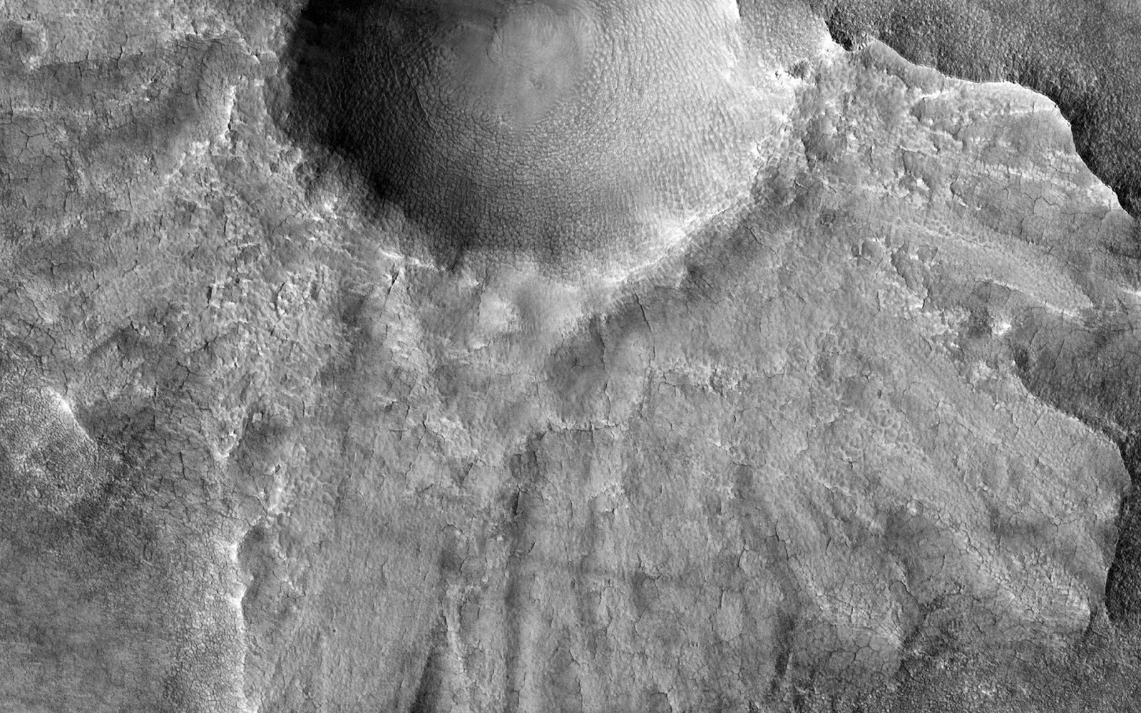 Areology: Pedestal Crater in Utopia Planitia