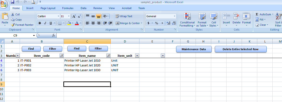 Excel User Form Sample ~ J.R.Pradesa Blog's