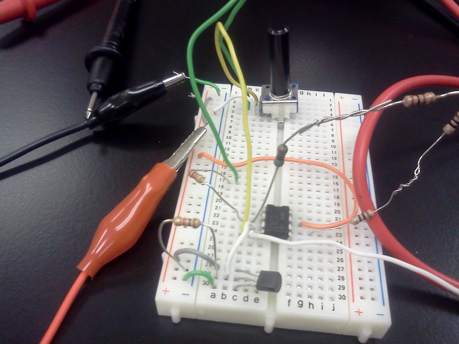 Engineering 44 rrvivar: Op-Amps - LM358 & AS35 - Temperature Sensor