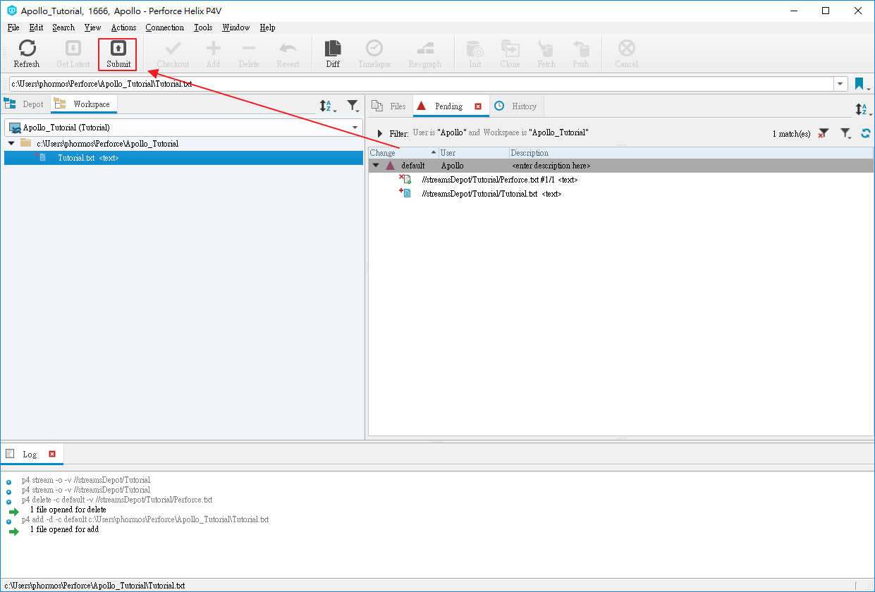 Perforce 的使用及觀念