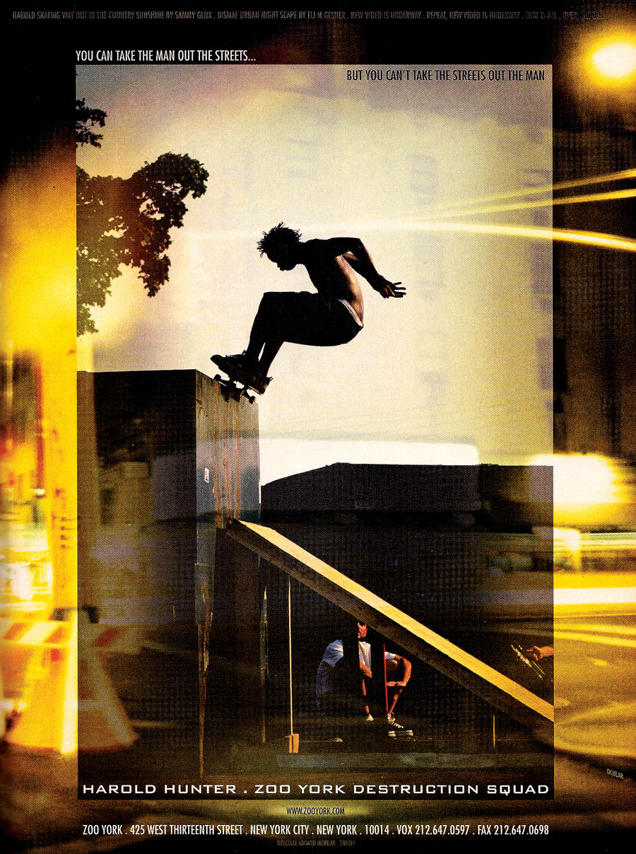 Harold Hunter Skating