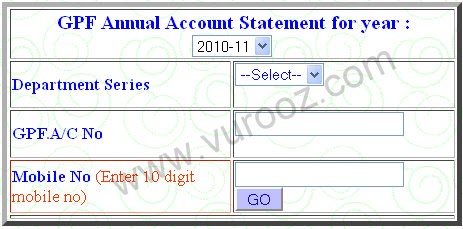 Download AP GPF slips 2021 2022 statement for annual account of Govt ...