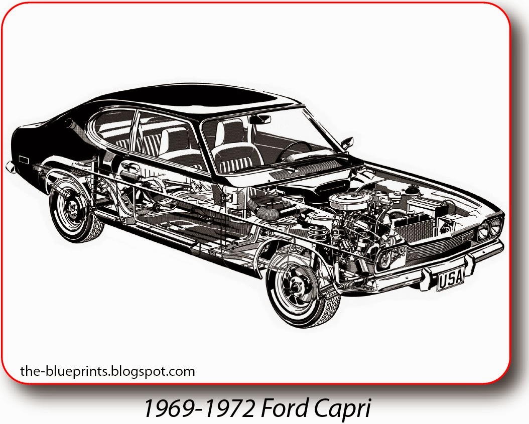Vector Blueprints - Cars, Trucks, Busses and others: Ford - Illustrations