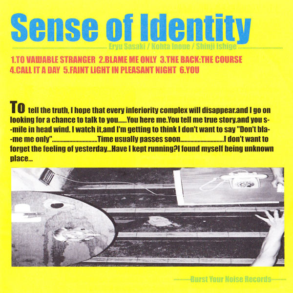 The Absent Trail of an Echo and My Future Plagued by Surrender: Sense ...