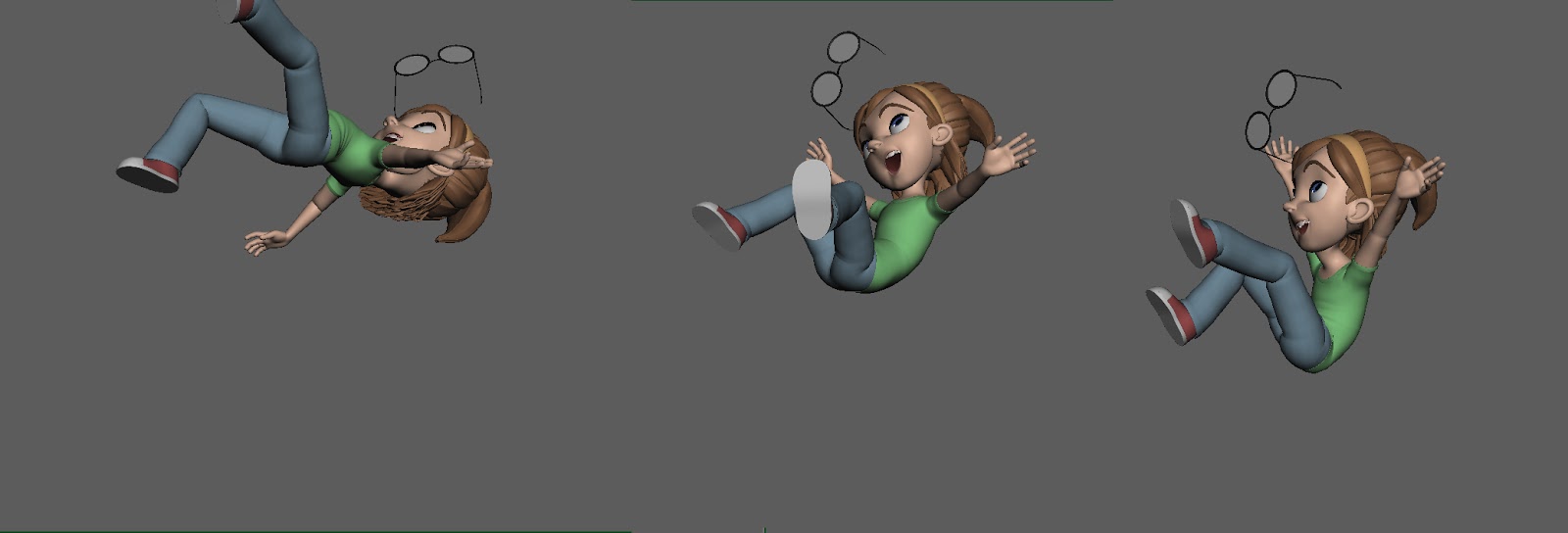 Ant Faulkner: Minor: Key Poses and Inbetweens