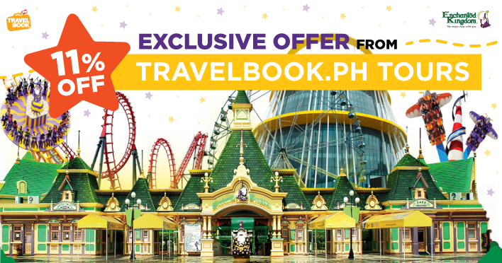 Enchanted Kingdom (EK) tickets now available for 11% off at TravelBook.ph