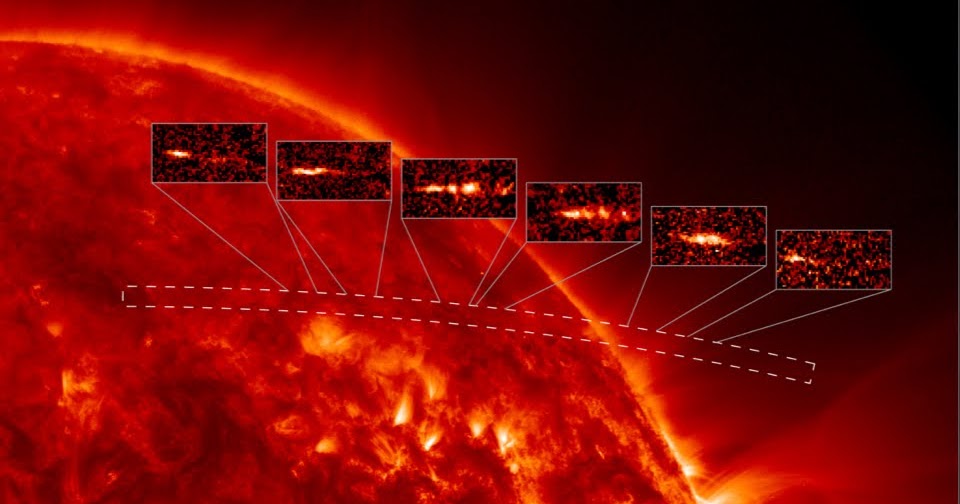 White Wolf : The first footage of a comet smashing into the sun (Video)