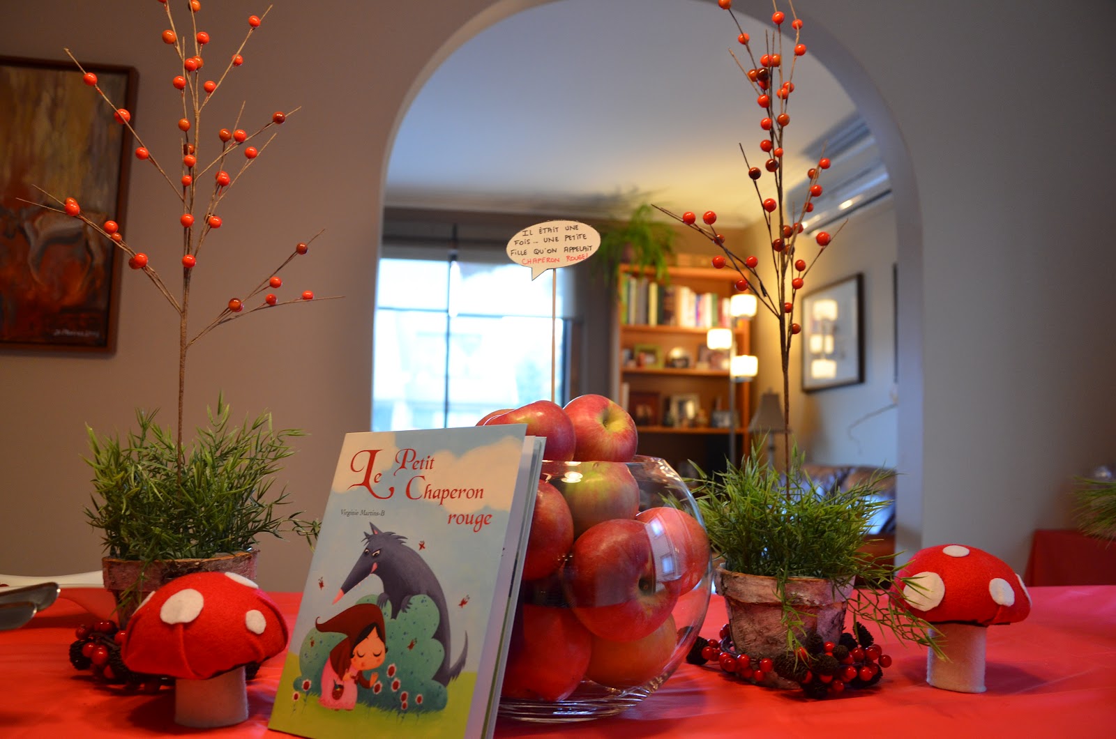 Olga Markiza ♥ : Little Red Riding Hood theme party for kids