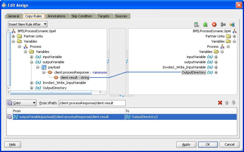 Learning SOA: How to dynamically change the end-point of adapter