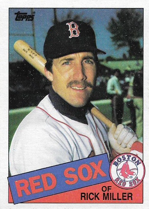 1985 Topps: #502 - Rick Miller