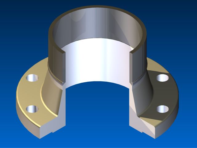 Weld neck flanges: Welding neck flanges