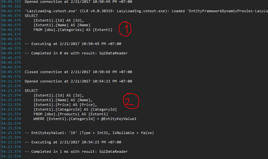 Entity Framework Navigation Property. Lazy loading và Eager loading Entity Framework Navigation Property. Lazy loading và Eager loading