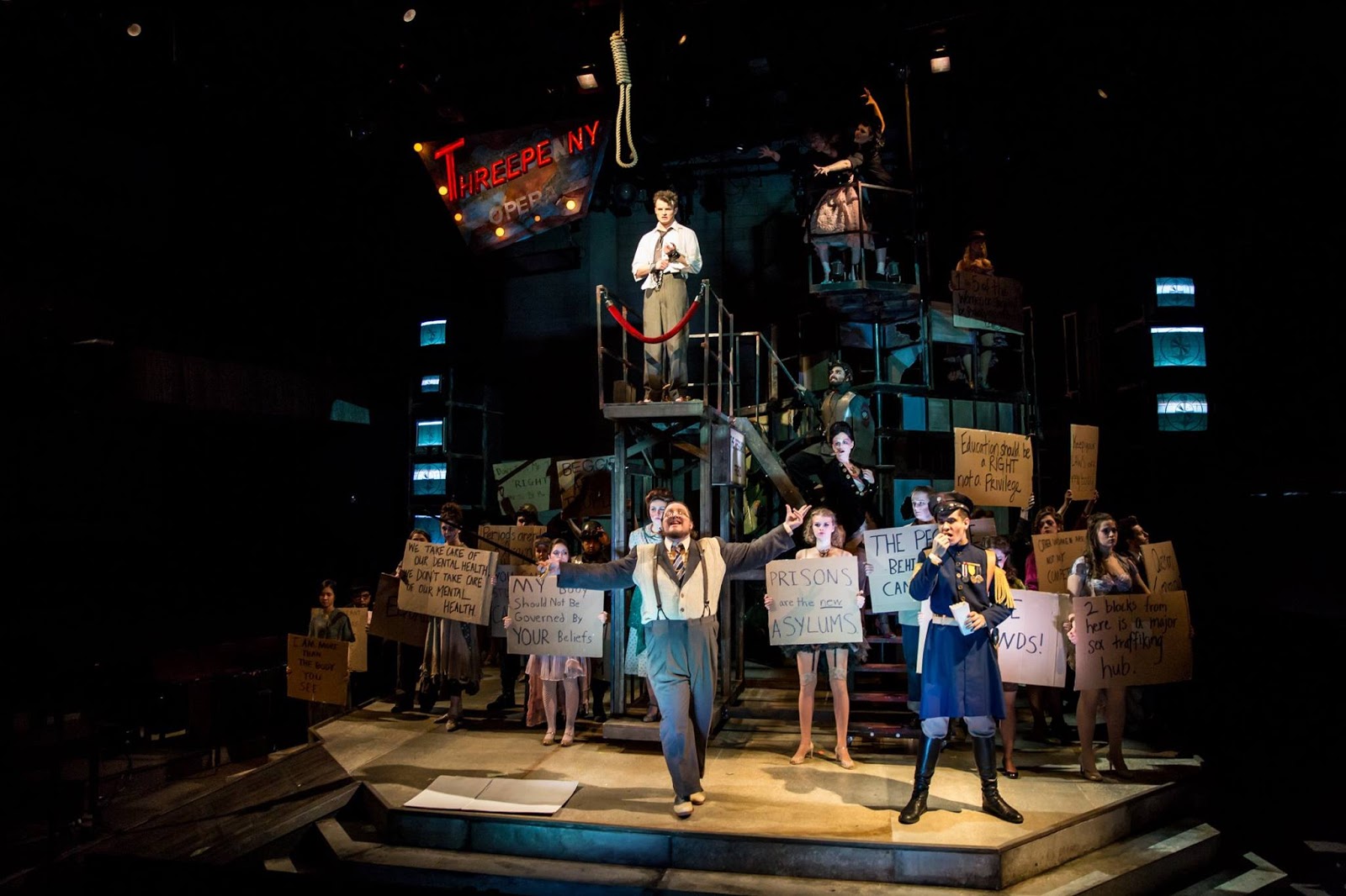 Threepenny Opera Set Design