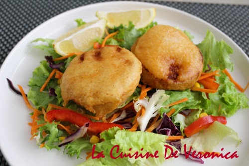 La Cuisine De Veronica V女廚房: 英國 - Deep Fried Cod Roe (炸鱈魚卵)