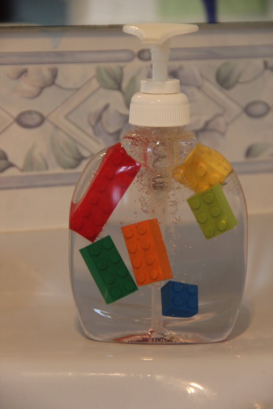 What do you do all day?: Lego hand wash