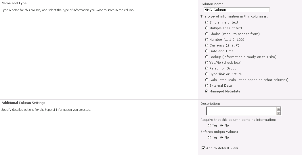 Sharepoint Pitstop Implementing Managed Metadata In A Sharepoint List